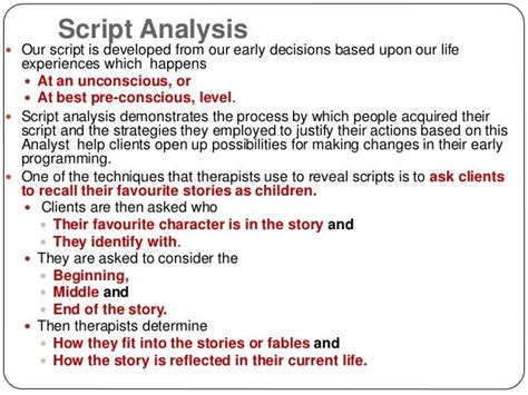 The Scripts We Follow Life Position And Life Script
