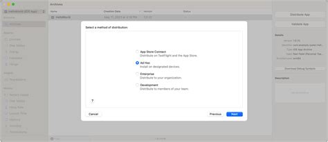 Distributing Your App For Beta Testing And Releases Apple Developer Documentation