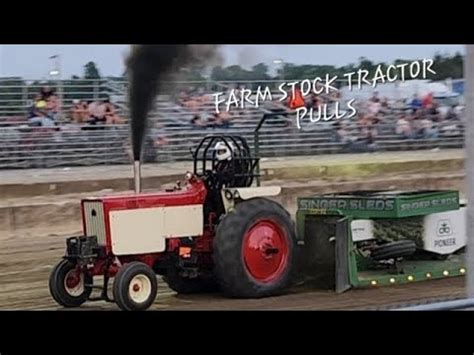 ALTERED FARM STOCK TRACTOR PULLS 2023 DCTPA WAYNE County 4H FAIR YouTube
