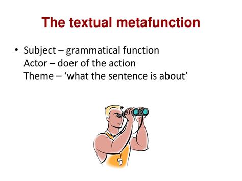 Ppt The Textual Metafunction Powerpoint Presentation Free Download