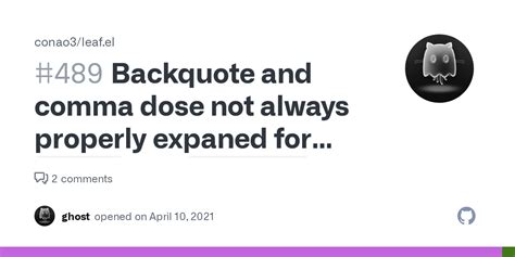 Backquote And Comma Dose Not Always Properly Expaned For Setq And