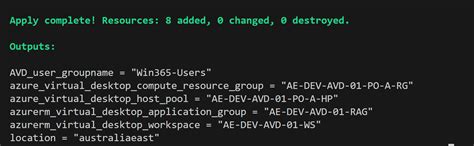azure virtual desktop terraform create a host pool desktop