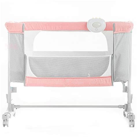 Cuna Colecho Mix Rosado Con Gris Siman Guatemala