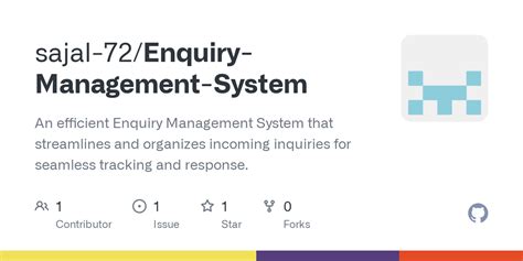 GitHub Sajal 72 Enquiry Management System An Efficient Enquiry