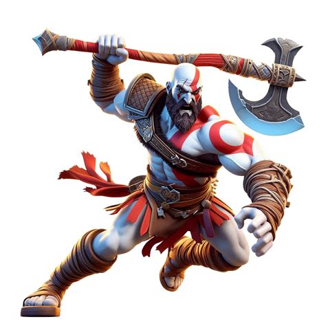 Kratos Smash Bros Render By Strombo1inator On Deviantart