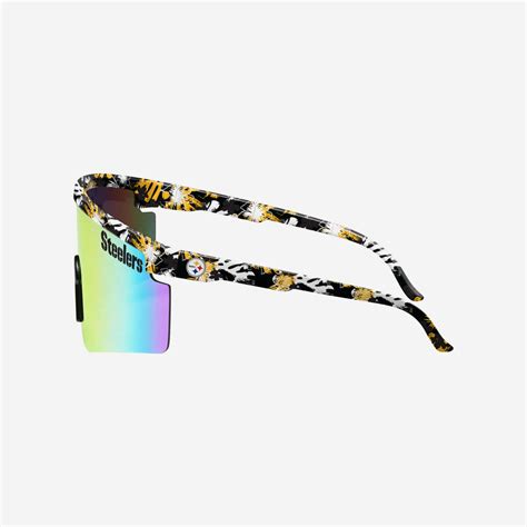 Pittsburgh Steelers Floral Large Frame Sunglasses Foco