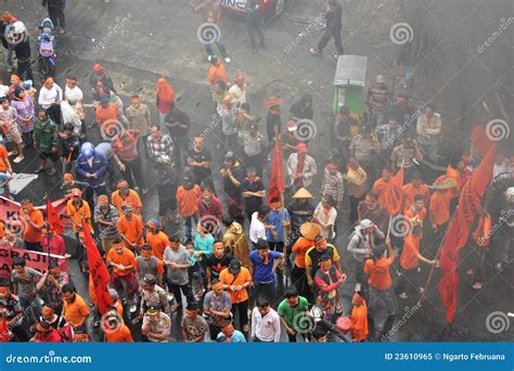 Traders Protest Editorial Image Image Of Protester Asia 23610965