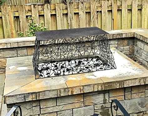Hand Crafted Custom Fire Pit Cover By Cold Steel Art CustomMade