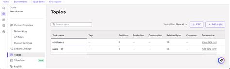 Quick Start For Confluent Cloud Confluent Documentation