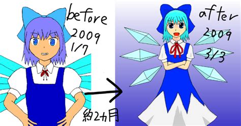 Pixiv新旧デジ絵比較 Pixiv新旧デジ絵比較 柊一のイラスト Pixiv
