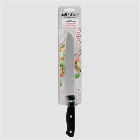 Wiltshire Laser Bread Knife 20cm Briscoes