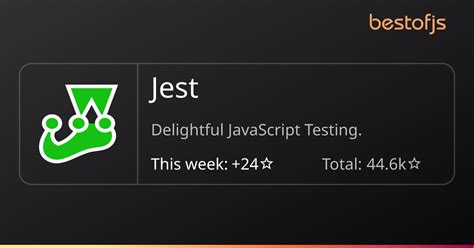 Best Of Js • Jest