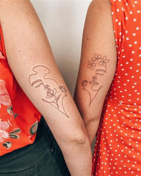 90 Inspiring Sister Tattoo Ideas