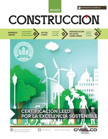Revista Construcción edición especial verde 2017 by Cámara de la