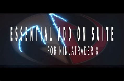Essential Ninjatrader Add On Suite The Intentional Trader