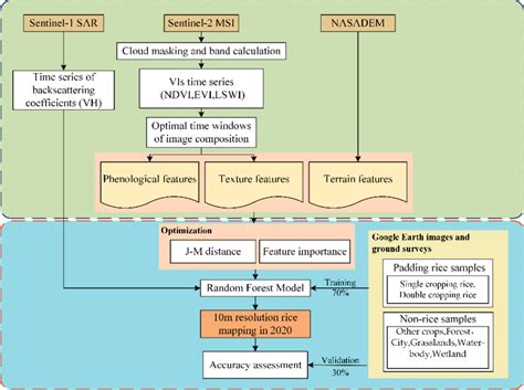 Mapping Paddy Rice Workflow Overview Download Scientific Diagram