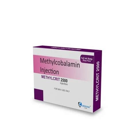 Methylcobalamin 2500mcg Injection 2 Ml At Rs 101 Vial In Panchkula