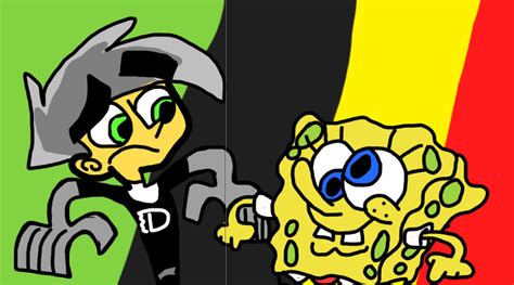 Spongebob And Danny Phantom By Jhcomixiscool On Deviantart