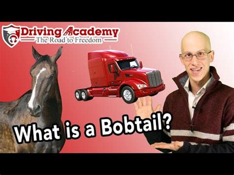 What Is A Bobtail Tractor Cdl Driving Academy Youtube