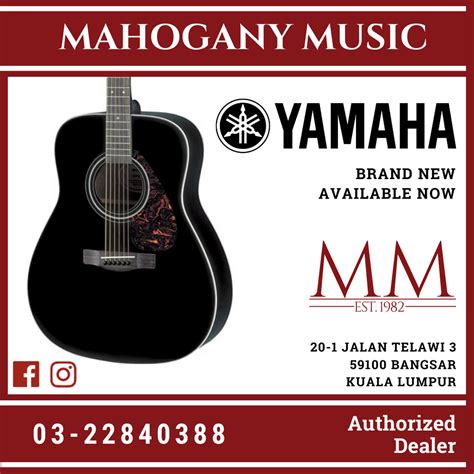 Yamaha F370 Full Size Acoustic Guitar - Black – Mahogany Music