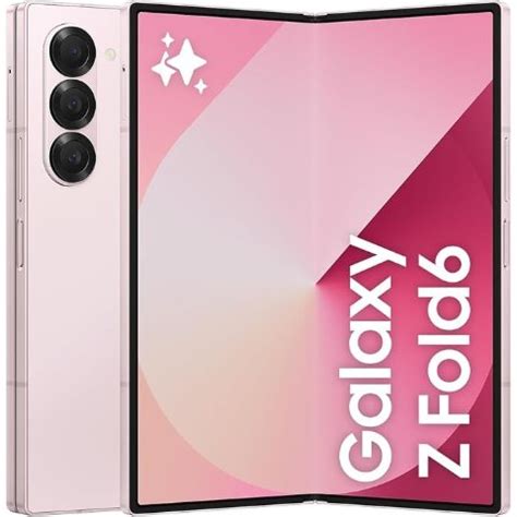 Galaxy Z Fold6 Ai Smartphone 12gb Ram 256gb Storage Pink Galaxy Z Fold6 Ai 智能手机 12 256gb