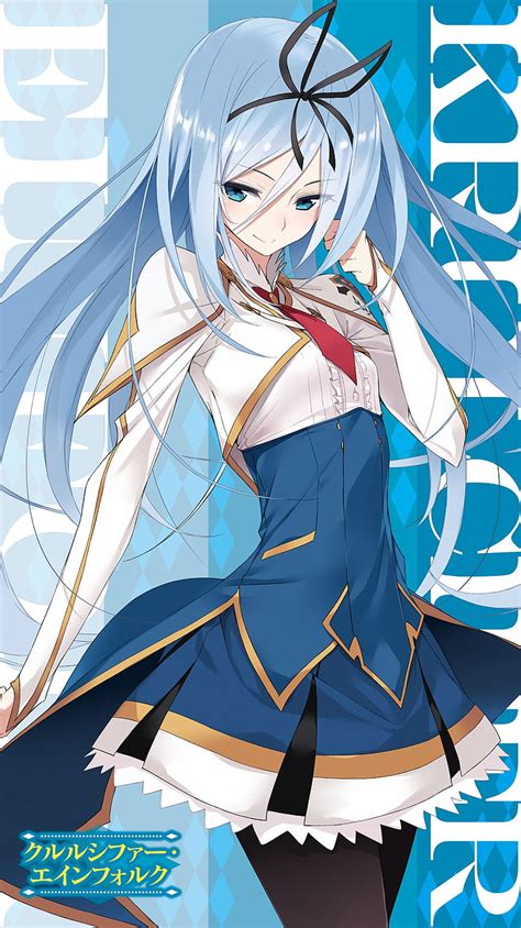 Hd Wallpaper Anime Anime Girls Saijaku Muhai No Bahamut Krulcifer
