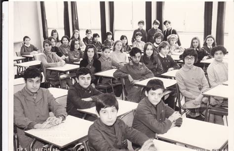 Photo De Classe Classe De 5ème 1968 1969 De 1968 Collège Jules
