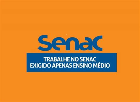 Inscrições Para Processo Seletivo Auxiliar Administrativo Senac
