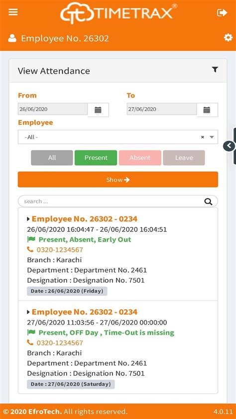 Timetrax Cloud Hcm Erp Software Apk For Android Download
