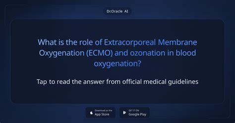 What Is The Role Of Extracorporeal Membrane Oxygenation Ecmo And