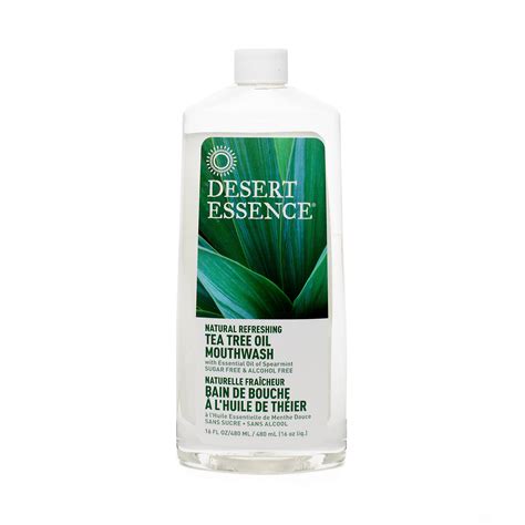 Tea Tree Oil Mouthwash By Desert Essence Thrive Market