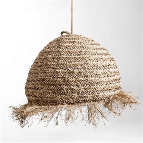 An Binh Woven Seagrass Pendant Light Shade 216 X 145 39