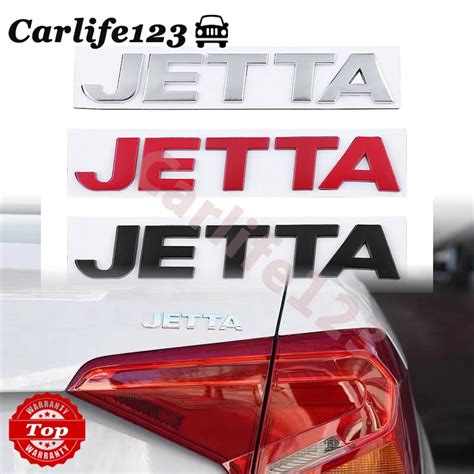 Volkswagen Jetta Jetta Tailbox Letter Retrofit Tail English Car Rear