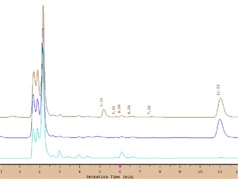 Specificity Chromatogram Of Blank Plasma A Internal Standard Is