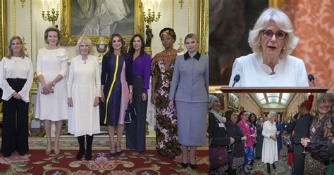 Violence Against Women And Girls Reception At Buckingham Palace The
