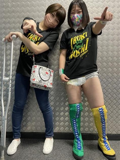 Saori Anou And Ibuki Hoshi R Wrestlewiththejoshis2