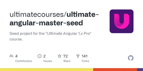 Github Ultimatecourses Ultimate Angular Master Seed Seed Project For The Ultimate Angular