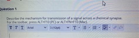 Solved Question Describe The Mechanism For Transmission Of Chegg