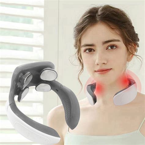 Wzxpwt Cervical Spine Massager 8 Head Neck And Shoulder Massage Device