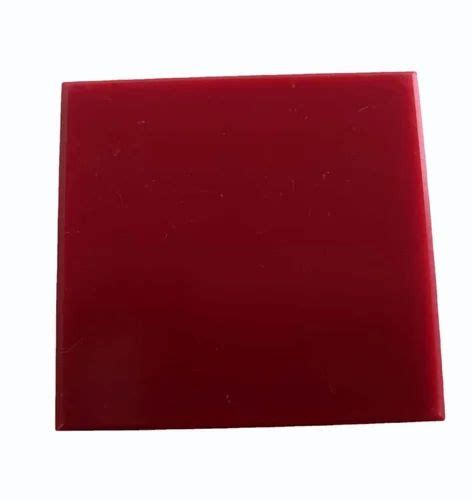 Red Acrylic Solid Surface Sheet Thickness 10 Mm At ₹ 600sq Ft In Indore