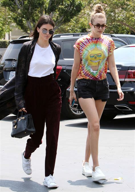 Kendall Jenner And Gigi Hadid Shopping At Fred Segal In West Hollywood Celebmafia