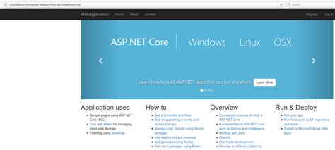 Continuous Delivery To Azure App Services With Vsts Learn The Basics Of The Web And App