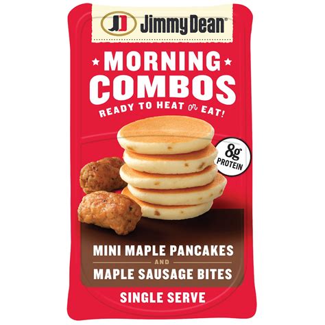 Jimmy Dean Morning Combos Mini Maple Pancakes And Maple Sausage Bites