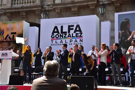 Primer informe de la Alcaldesa de Tlalpan Alfa González PAN CDMX