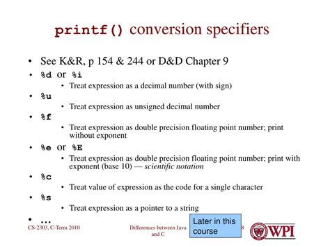 PPT Differences Between Java And C PowerPoint Presentation Free