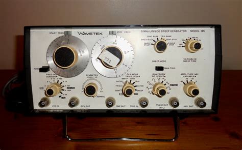 1970s Wavetek Model 185 5mhz Lin Log Sweep Generator Wobbulator Mullard Antiques And Collectibles