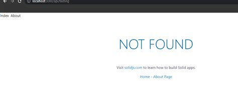 Api Routes Sometimes Dont Work On New Versions Of Solidstart · Issue