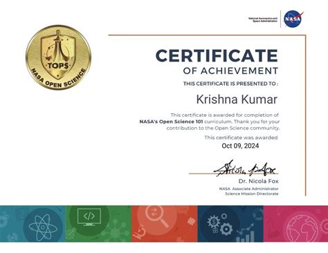 Er Krishna Kumar On Linkedin Nasa Openscience Innovation