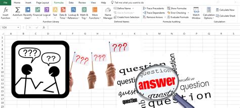 excel formulas help ask answer