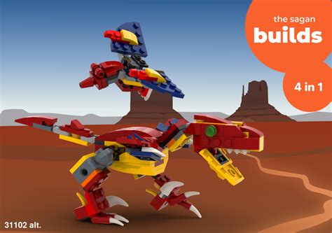Lego Moc To Dragon Alternative Build Build From Set 31090 31088 31102